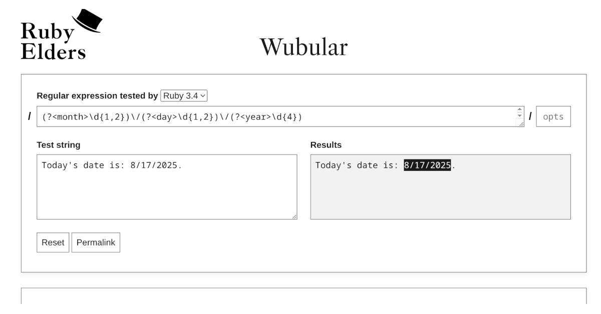 Introducing Wubular: Rubular Reimagined in Ruby+WASM | Ruby Elders